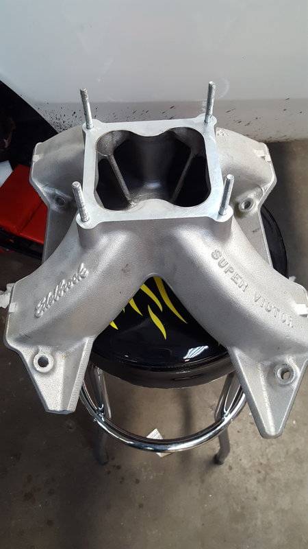 [SOLD] - Edelbrock 440 Victor Intake Manifold for sale | For A Bodies ...