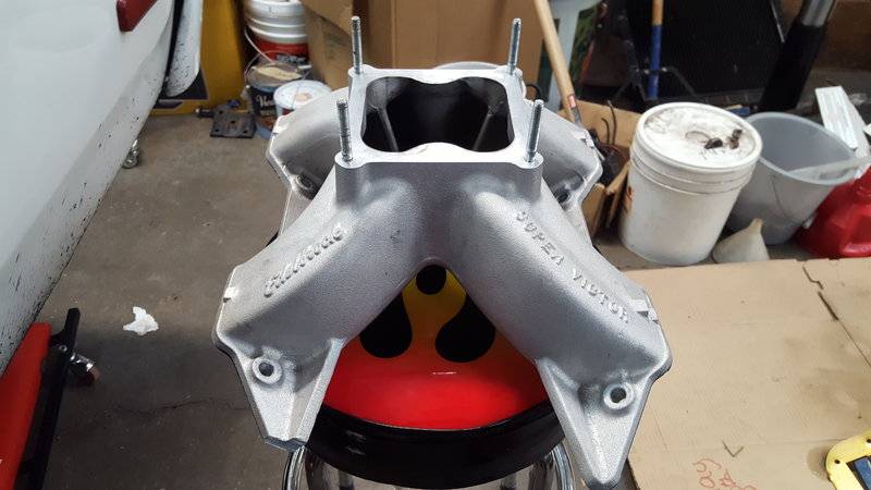 [SOLD] - Edelbrock 440 Victor Intake Manifold for sale | For A Bodies ...