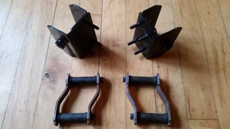 [SOLD] - Mopar offset hanger and shackle kit $140 | For A Bodies Only ...