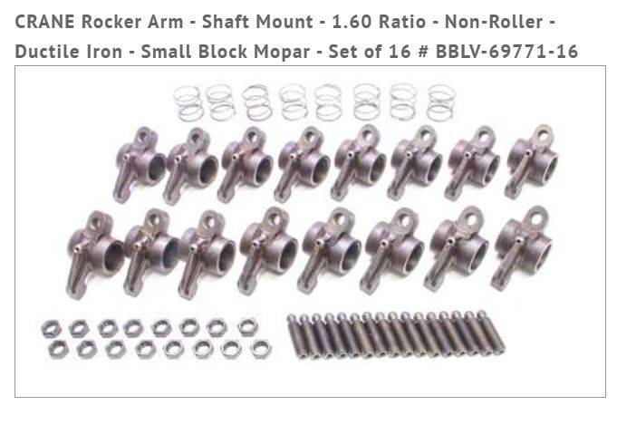 [WANTED] - Ductile Iron Rockers | For A Bodies Only Mopar Forum