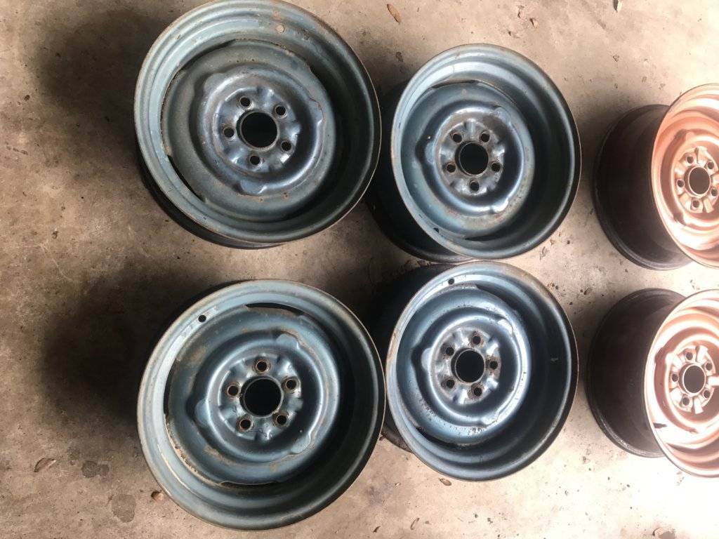 [FOR SALE] - 1969 Barracuda Wheel covers and 14 X 5.5 Wheels | For A ...