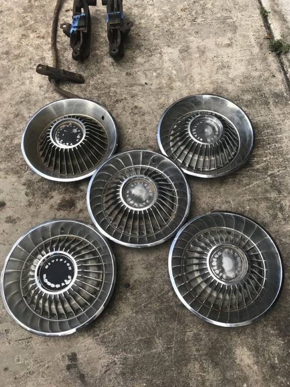 [FOR SALE] - 1969 Barracuda Wheel covers and 14 X 5.5 Wheels | For A ...