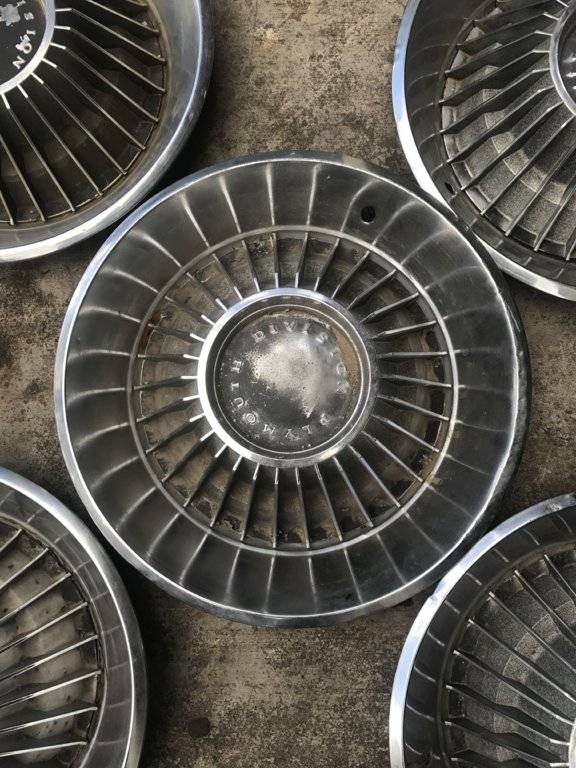 [FOR SALE] - 1969 Barracuda Wheel covers and 14 X 5.5 Wheels | For A ...