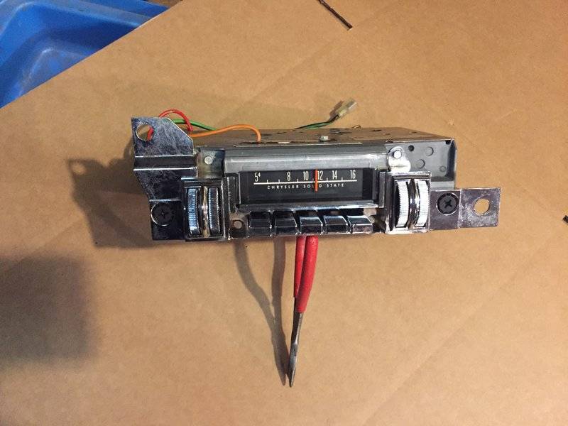 [SOLD] - 1970 Dart Duster Rally Dash Thumbwheel Radio | For A Bodies ...