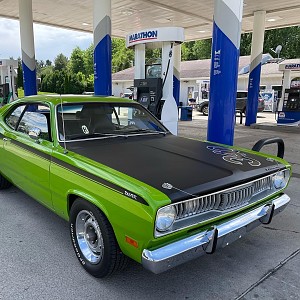 1971 Duster 340 4-speed in J6 Sassy Grass Green | For A Bodies Only ...