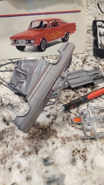 1965 Barracuda model kit | For A Bodies Only Mopar Forum