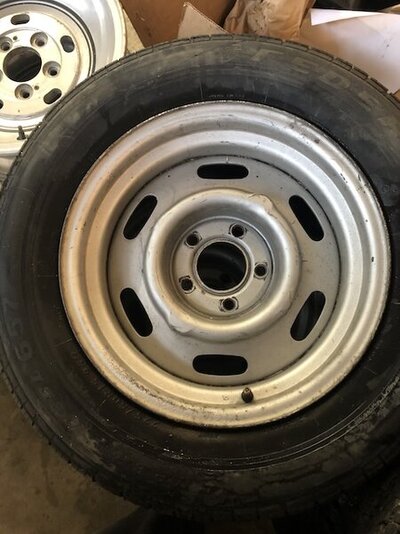 [FOR SALE] - Set of four original Mopar 15x7 cop rims. $600 OBO Tacoma ...